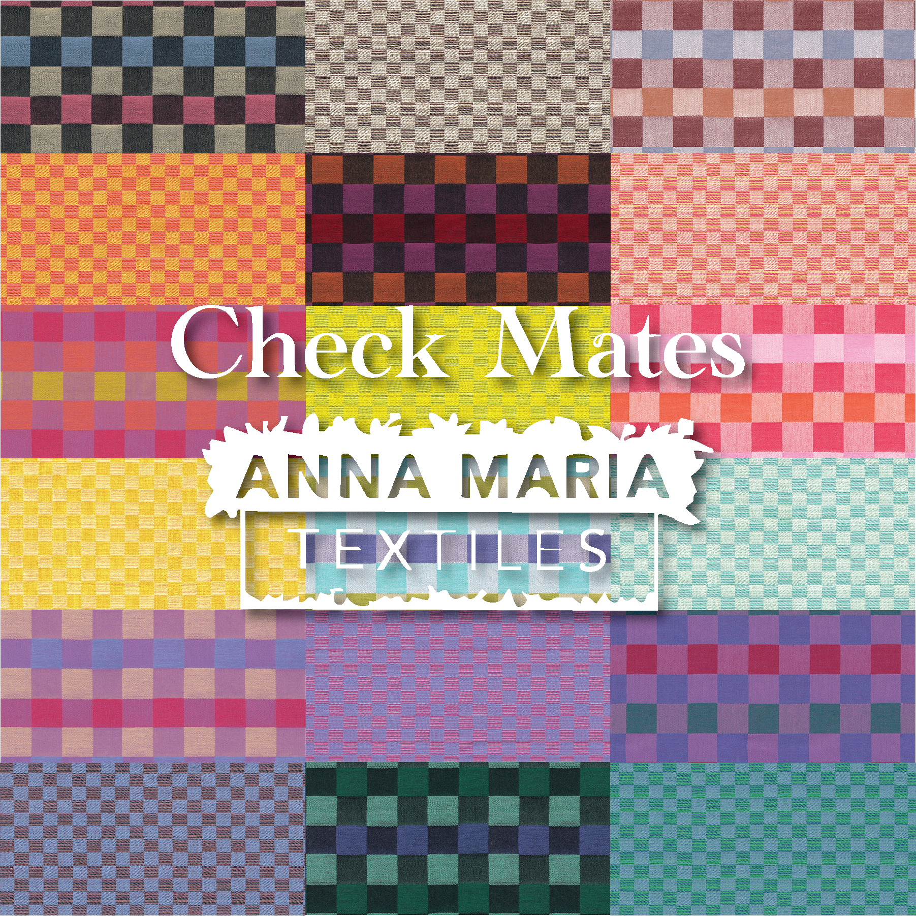 Check Mates by Anna Maria Textiles – Mx Domestic