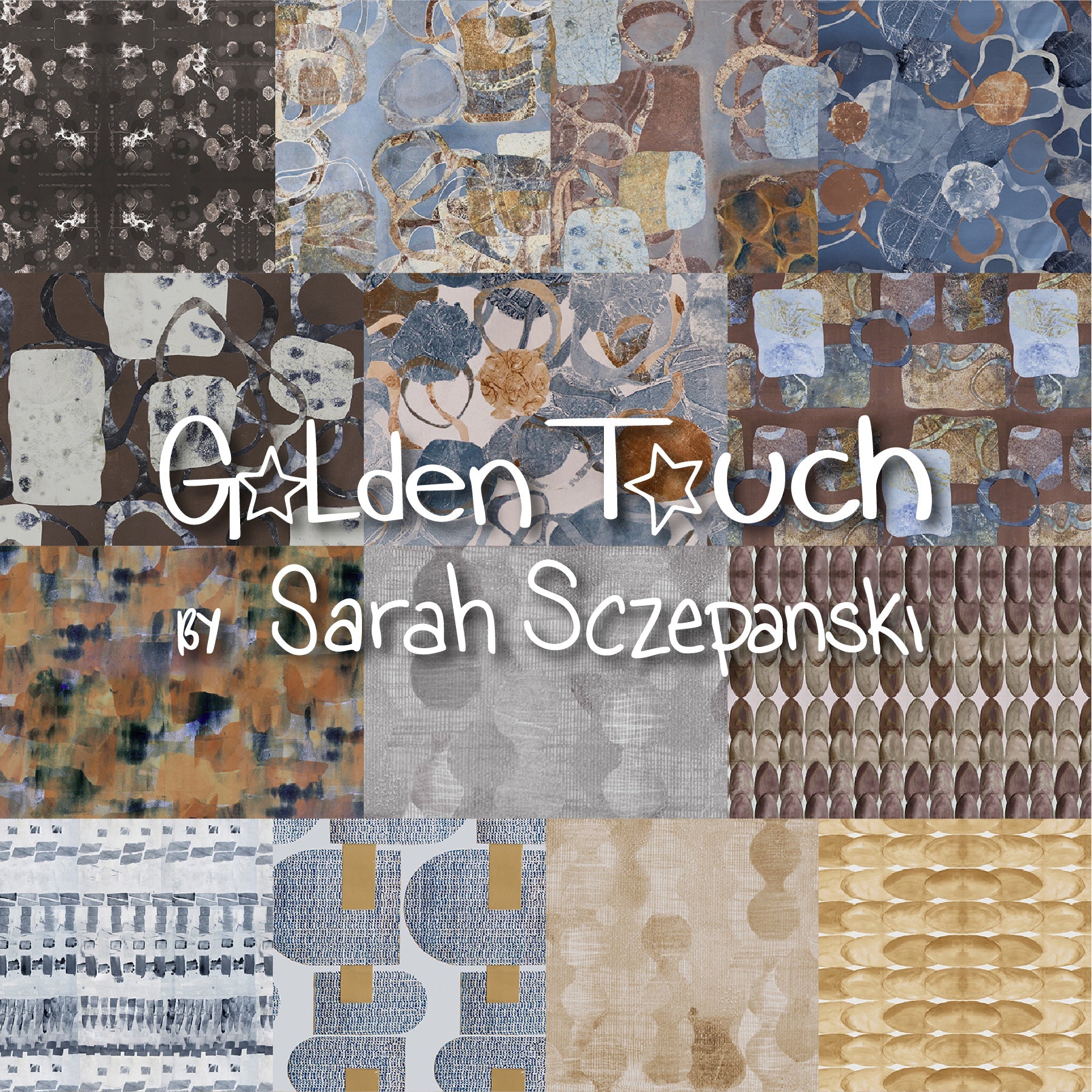 Golden Touch by Sarah Sczepanski with Free Spirit Fabrics – Mx Domestic