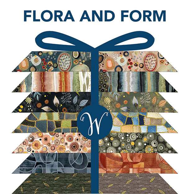 Flora & Form 20-Piece Fat Quarter Bundle – Mx Domestic