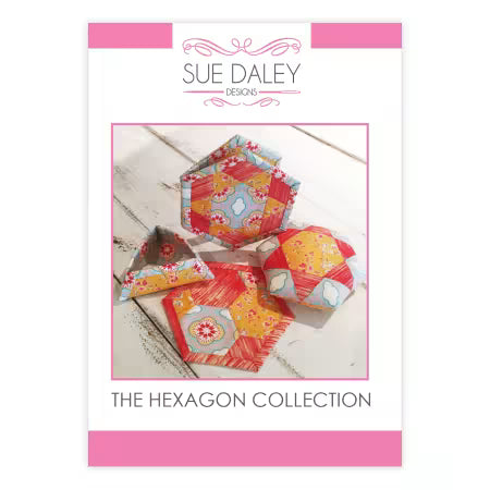 Hexagon Collection - EPP Pattern by Sue Daley Designs – Mx Domestic