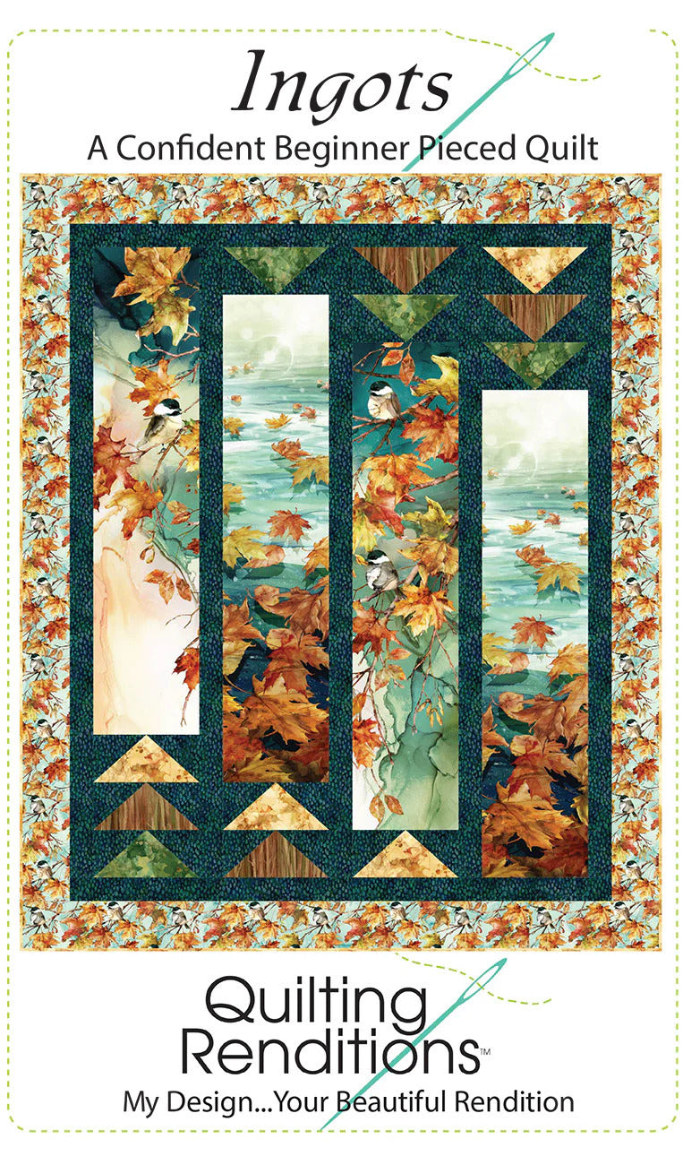 Ingots Quilt Pattern by Quilting Renditions – Mx Domestic