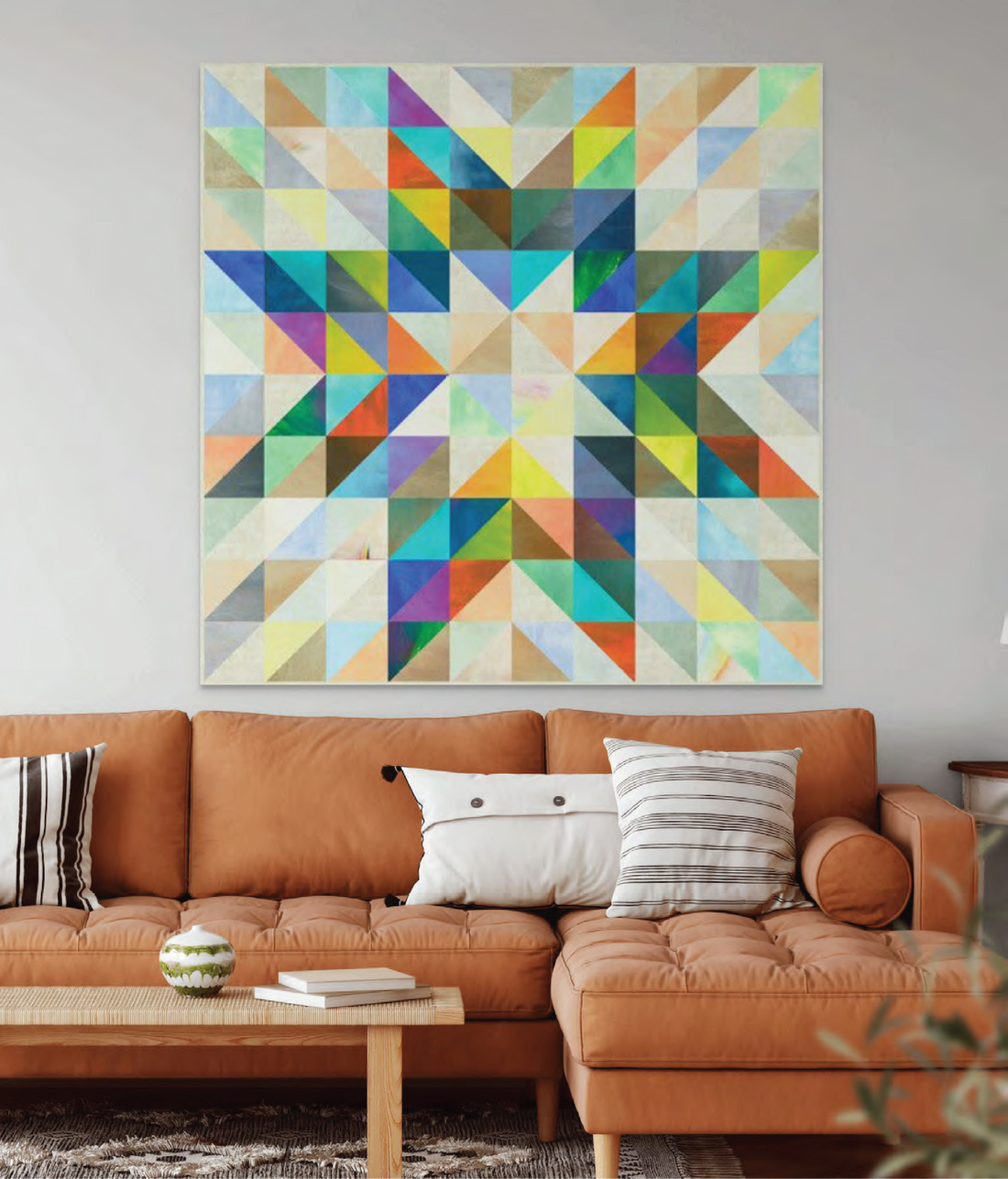 Grand Star Quilt Kit featuring Sky Ombre by Jennifer Sampou – Mx Domestic